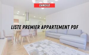 Liste Premier Appartement PDF - Gangilo
